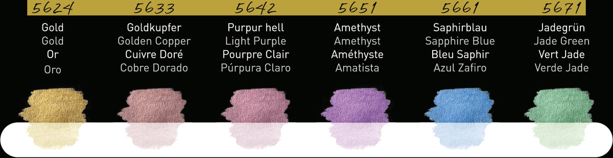 Finetec® Iridescent Watercolors - Pixie Dust Set – Royal Talens North ...